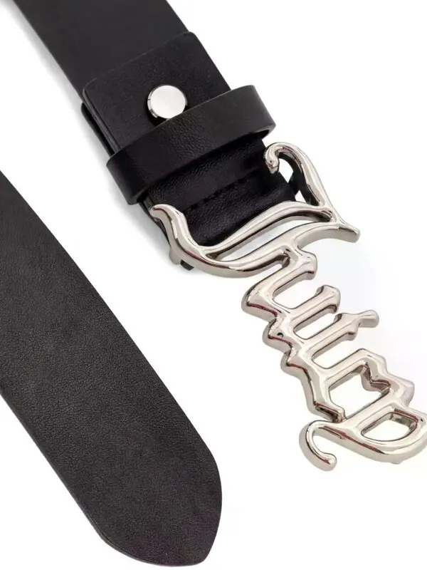 Juicy Couture Logo Plaque Belt