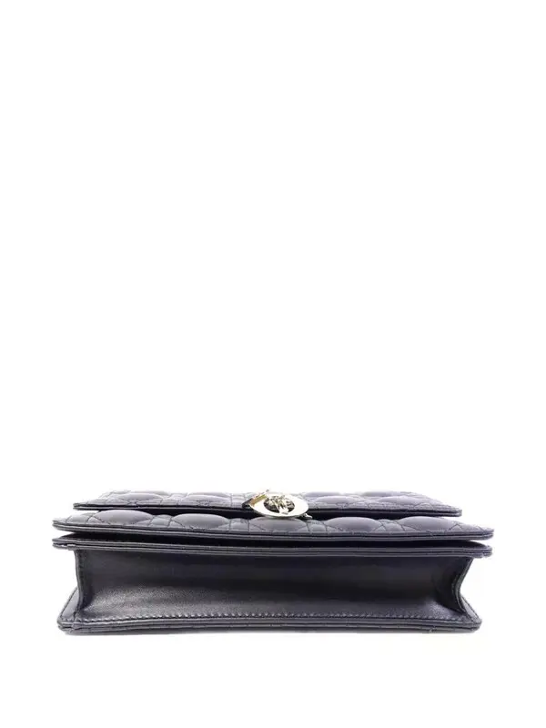Dior Cannage Top Handle Shoulder Bag
