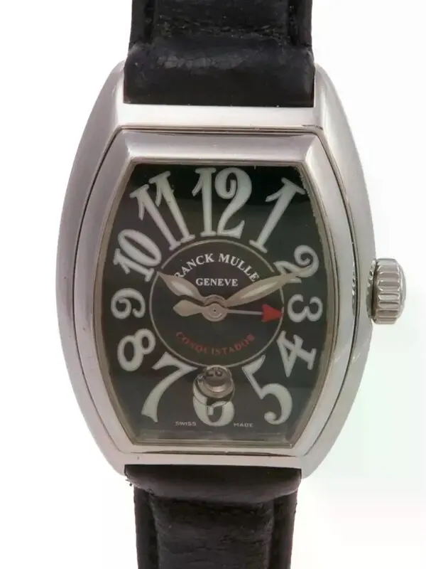 Franck Muller Conquistador Stainless Steel Watch - Black