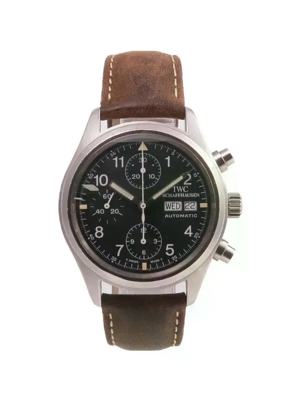 IWC SCHAFFHAUSEN Pilot's Chronograph 39mm Watch - Black