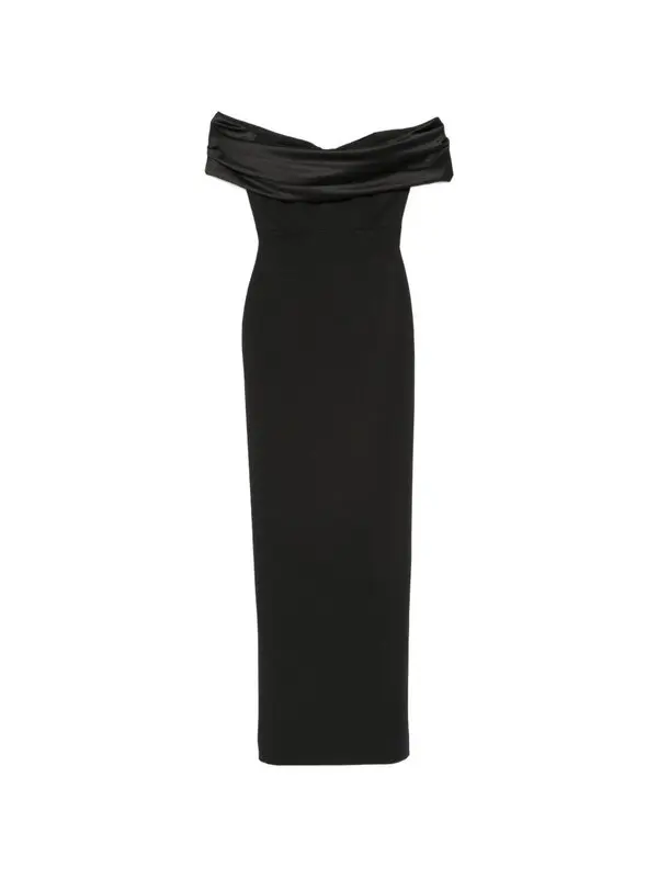 Solace London Adele Maxi Dress - Black