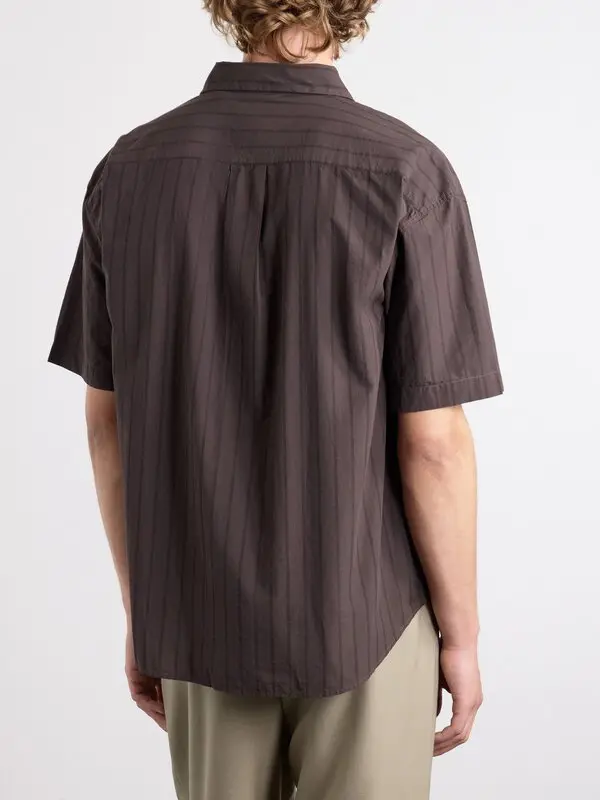 MFPEN New Input Striped Cotton-poplin Shirt