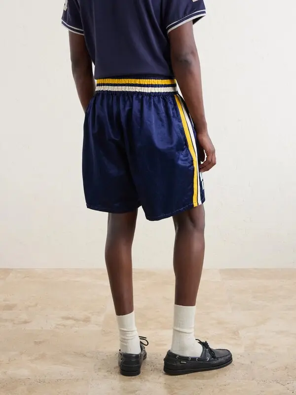 HUMAN MADE Logo-embroidered Athletic Shorts