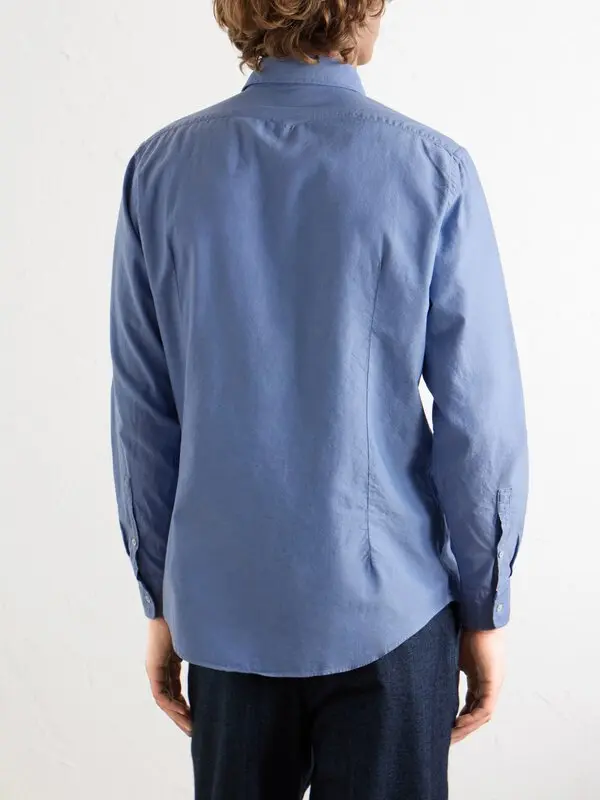 Massimo Alba Genova Cotton-chambray Shirt