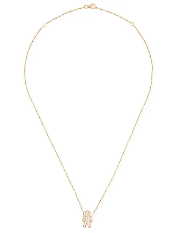 ALINKA Misha Diamond Pendant Necklace In 18kt Rose Gold - Metallic