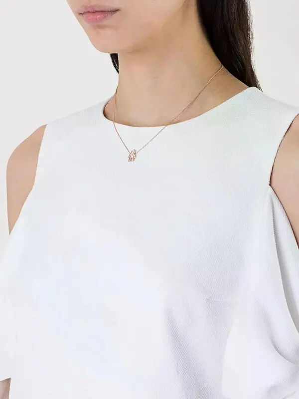 ALINKA Misha Diamond Pendant Necklace In 18kt Rose Gold