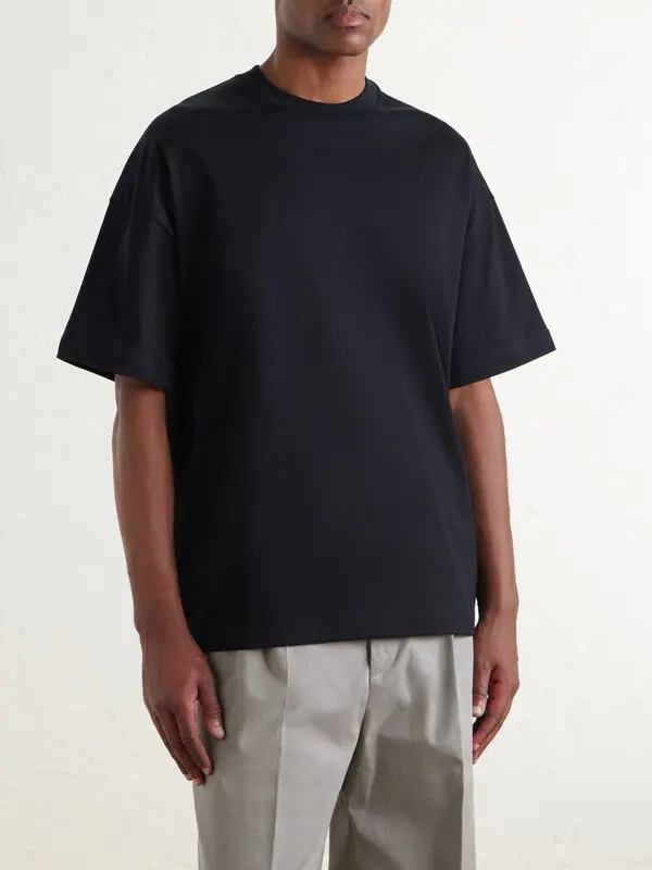 JIL SANDER Logo-print Cotton-jersey T-shirt