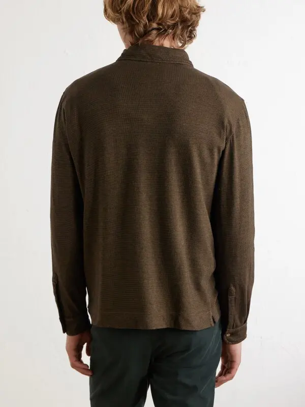 Massimo Alba Raya Cotton And Cashmere-blend Polo Shirt