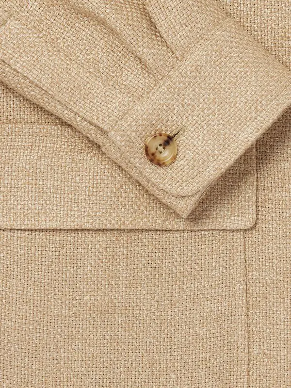 Polo Ralph Lauren Linen And Cotton-blend Blazer