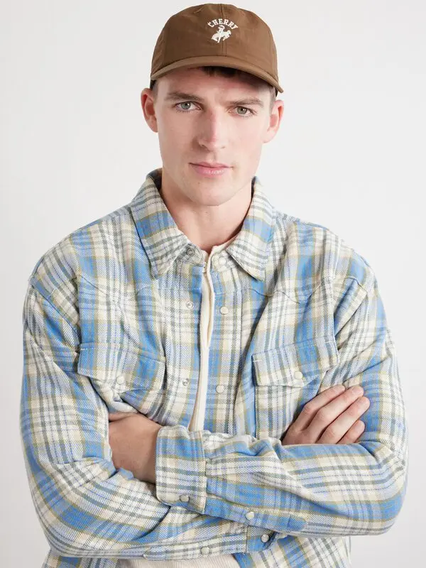 CHERRY LOS ANGELES Western Logo-embroidered Twill Baseball Cap