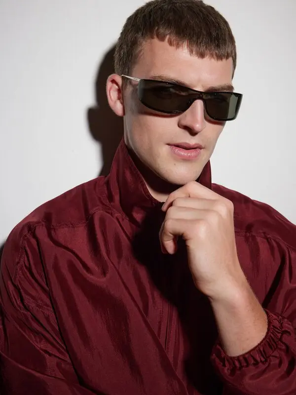 Saint Laurent Acetate Aviator-style Sunglasses