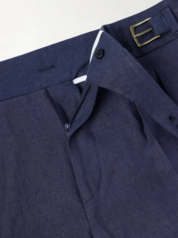Anderson & Sheppard Gurkha Straight-leg Wool-blend Shorts
