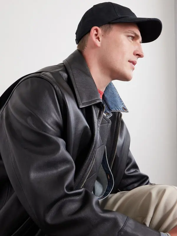 CHERRY LOS ANGELES Embroidered Cotton-twill Baseball Cap