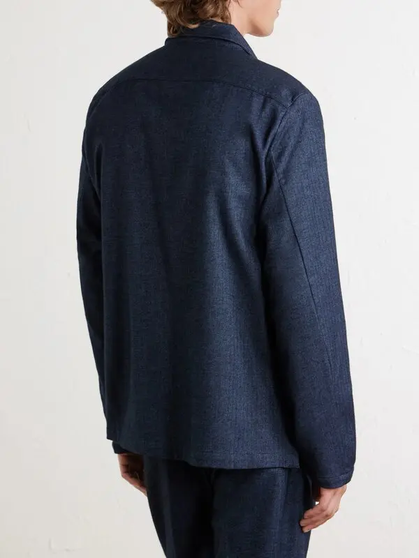 Massimo Alba Florida Cotton Suit Jacket