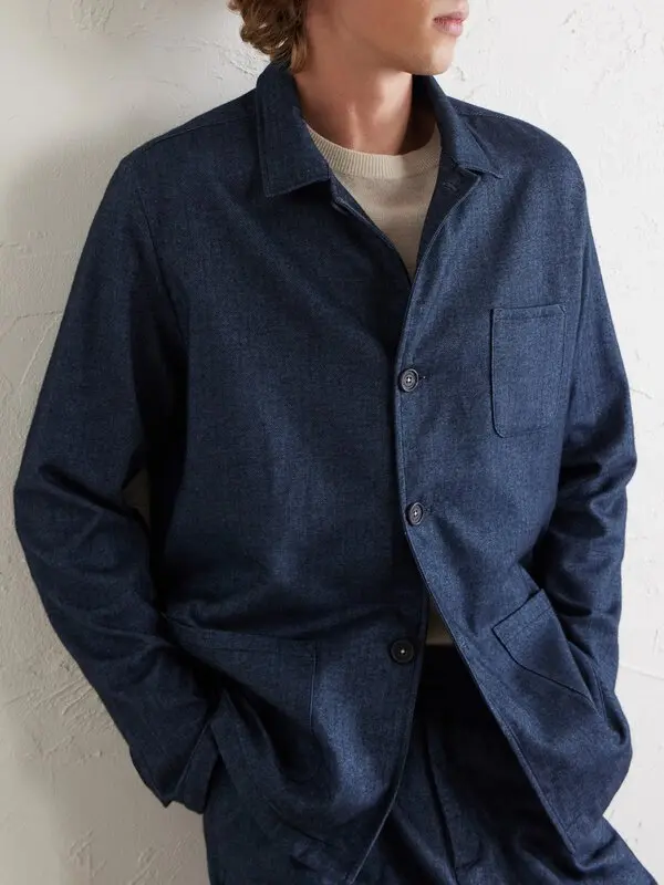 Massimo Alba Florida Cotton Suit Jacket
