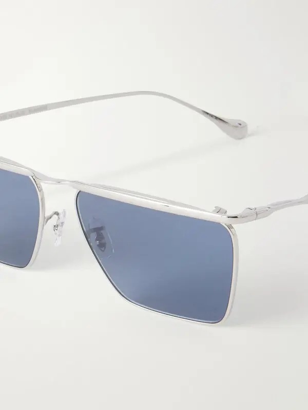 Oliver Spencer Jil Sander Edition 2 Aviator-style Metal Sunglasses