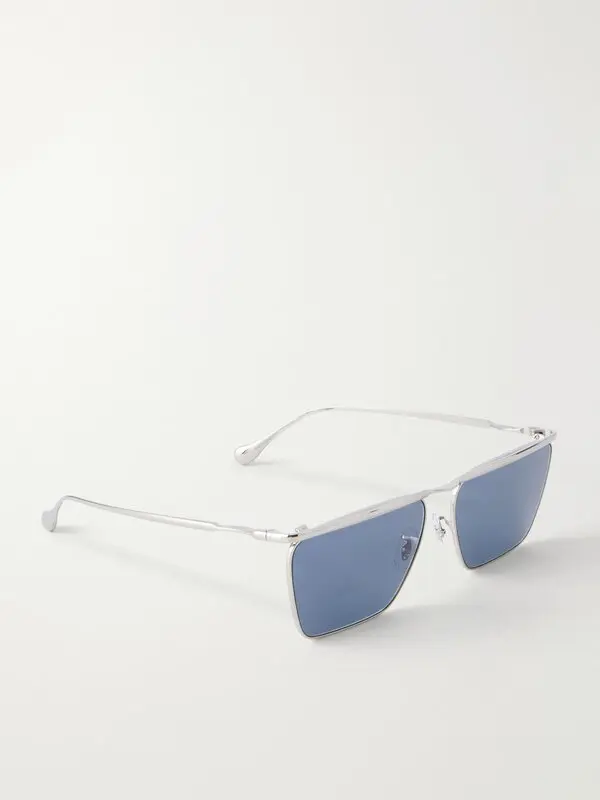 Oliver Spencer Jil Sander Edition 2 Aviator-style Metal Sunglasses