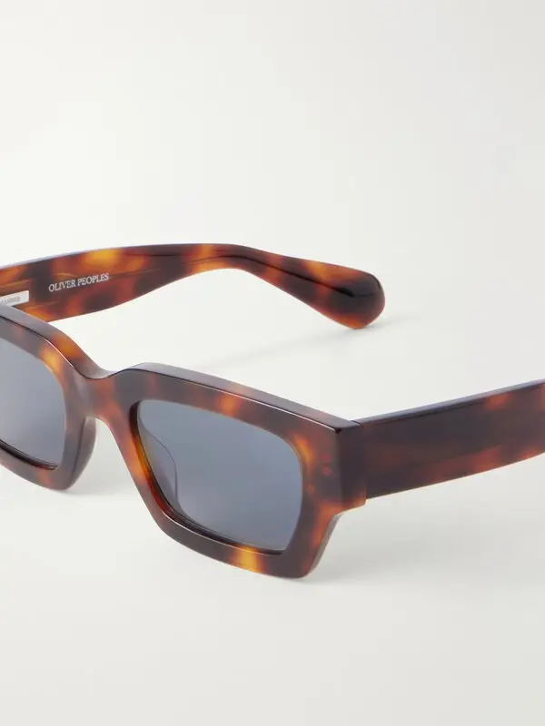Oliver Spencer Edition 6 Square-frame Sunglasses