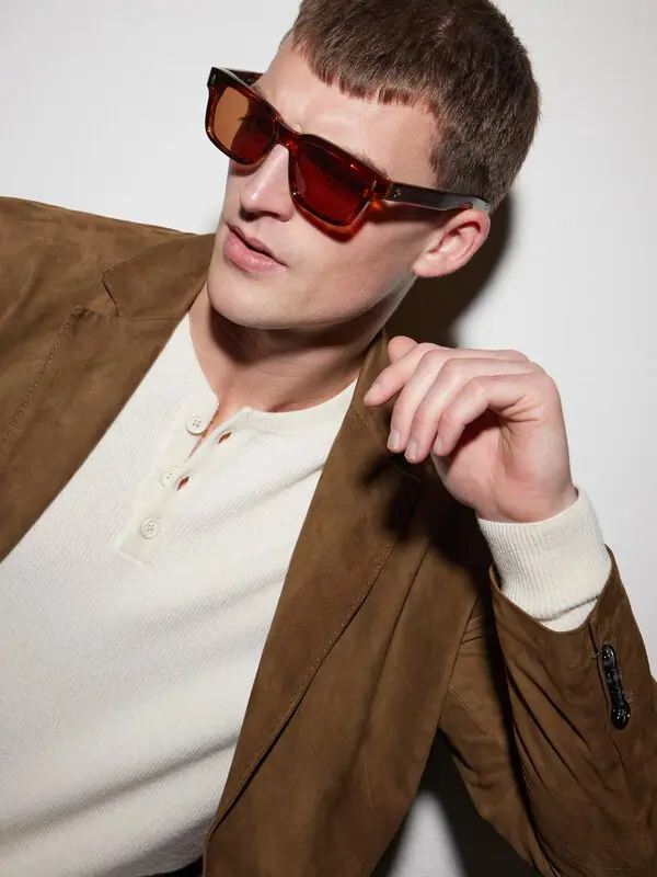 JACQUES MARIE MAGE Molino 55 Rectangular Frame Sunglasses