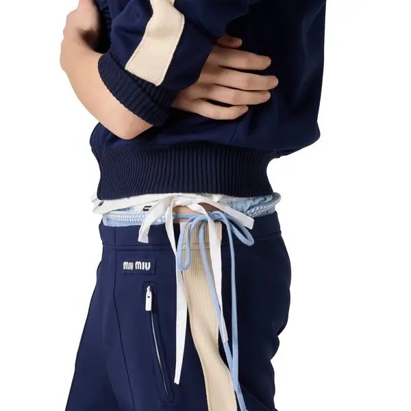Miu Miu Technical Fabric Pants