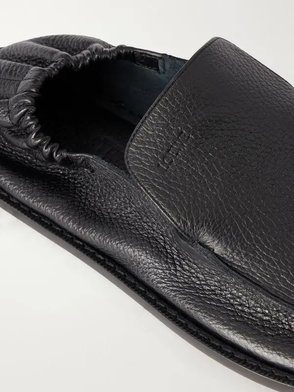 Loewe Paula's Ibiza Flex Leather Loafers