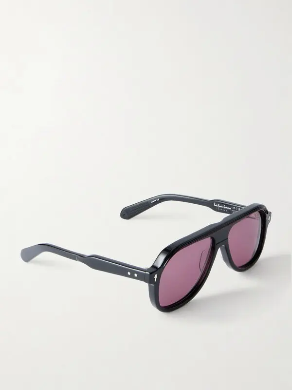 JACQUES MARIE MAGE Rocky Mountain Featherbed Teewinot Aviator Sunglasses