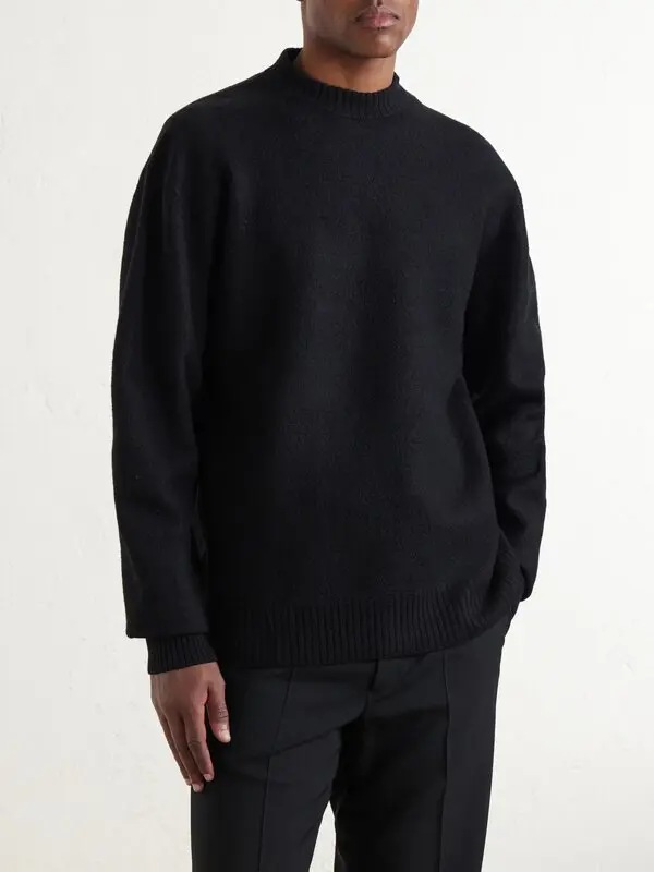 JIL SANDER Boiled Wool Sweater
