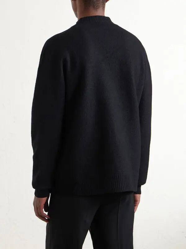JIL SANDER Boiled Wool Sweater