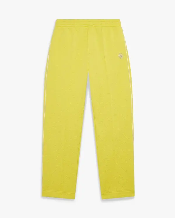 Casablanca Lime Jacquard Track Pants - Green