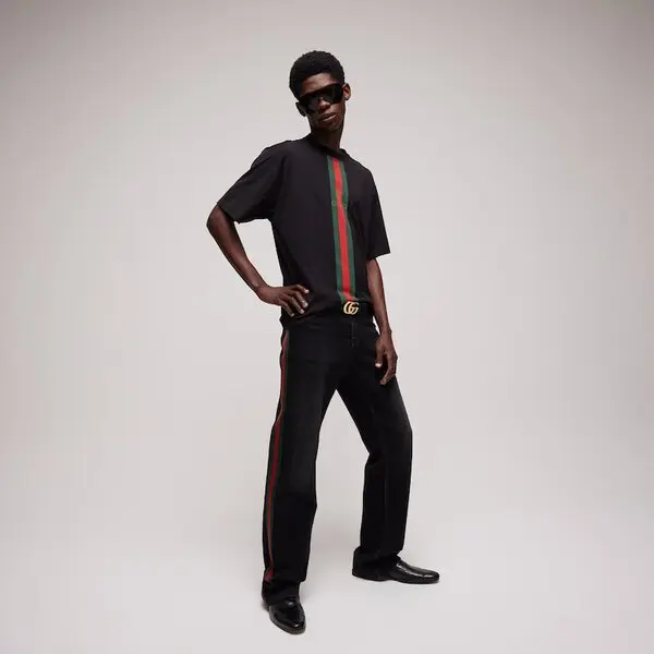 Gucci Cotton Jersey T-shirt With Print