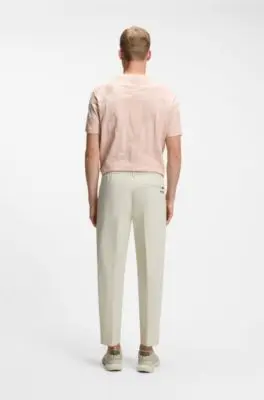 BOSS Active Tapered-fit Water-repellent Stretch Pants
