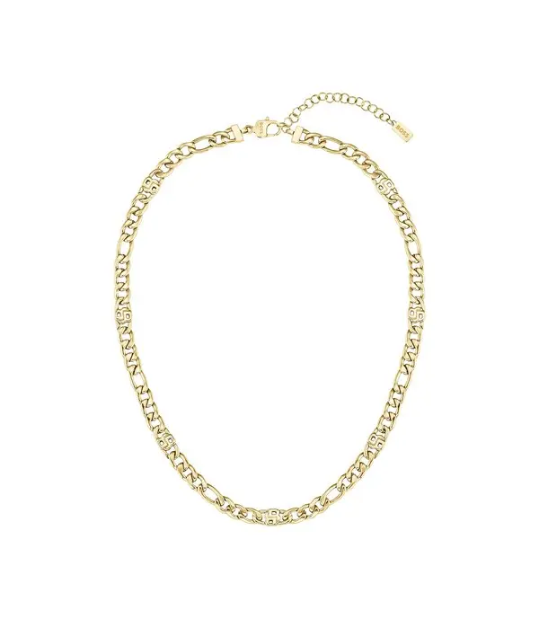 BOSS Gold-tone Chain Necklace With Double B Monograms - Assorted Pre Pack