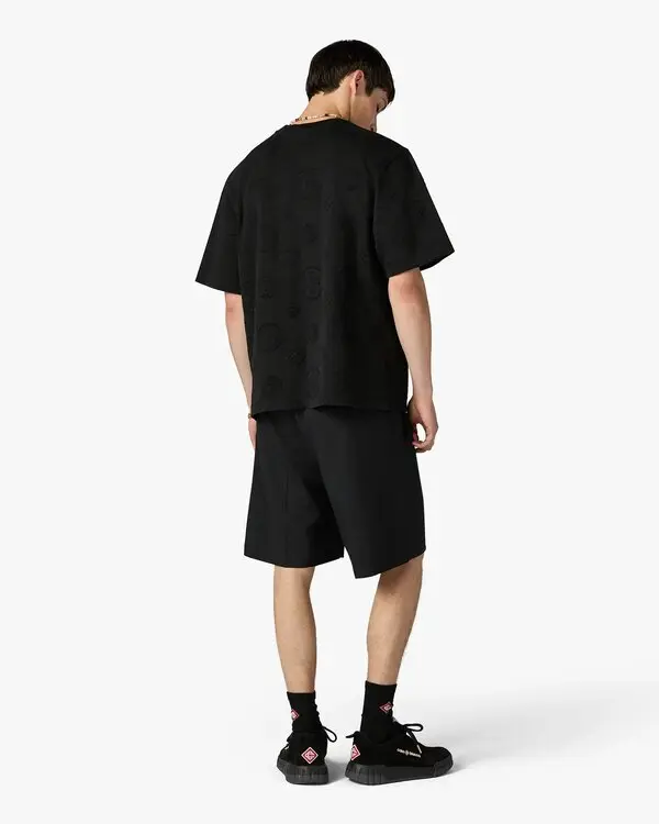 Casablanca Applique Monogram Oversized Short Sleeve T-shirt