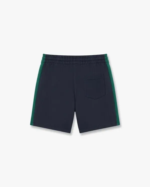 Casablanca Navy & Panelled Sweatshorts