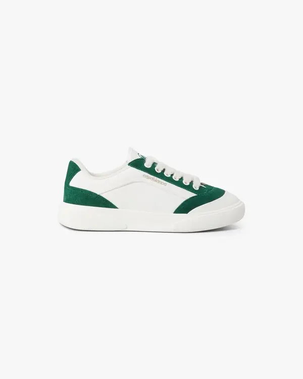 Casablanca White & Green Del Mar Sneaker