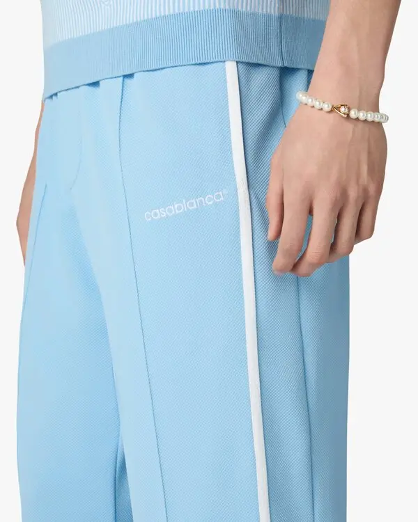 Casablanca Pale Pique Track Pants