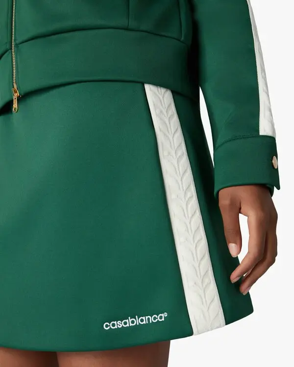 Casablanca Scuba Mini Skirt