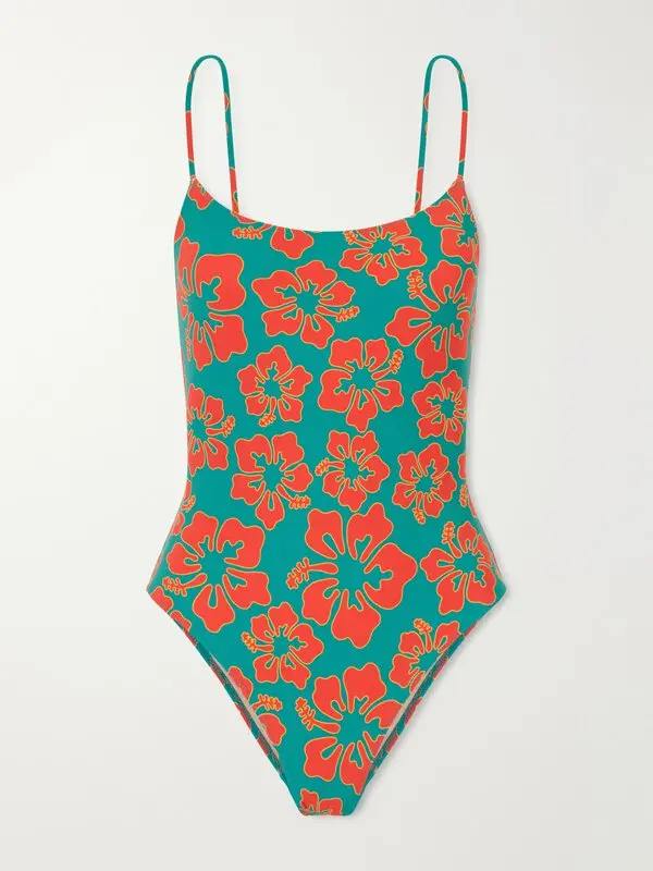 LIDO Trentasei Printed Swimsuit - Blue