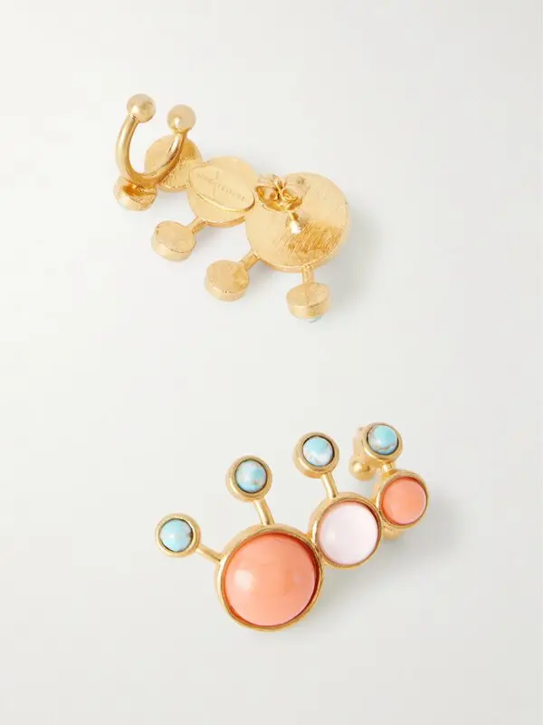 SONIA PETROFF Zinnia Embellished Earrings