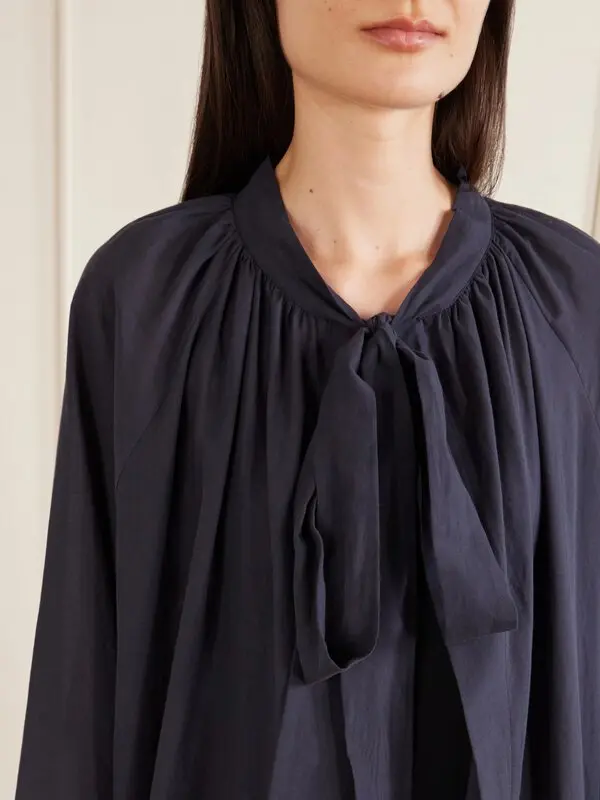 LES VACANCES D’IRINA Liquid Summer Cotton-voile Kaftan