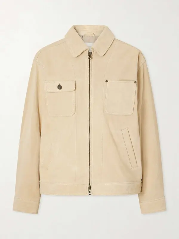 Aimé Leon Dore Ranch Suede Jacket - Beige