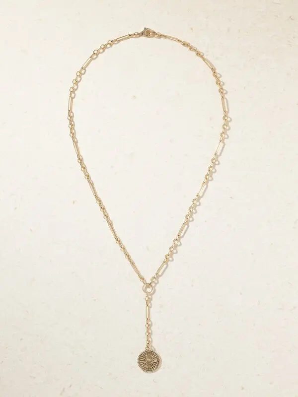 FOUNDRAE 18-karat Karma Diamond Necklace