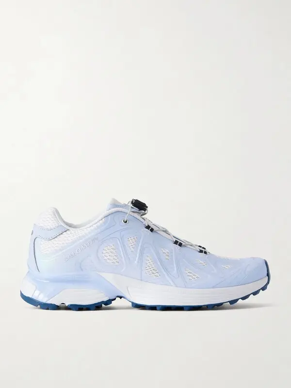 SALOMON Xt-whisper Void Rubber-trimmed Mesh Sneakers - Blue
