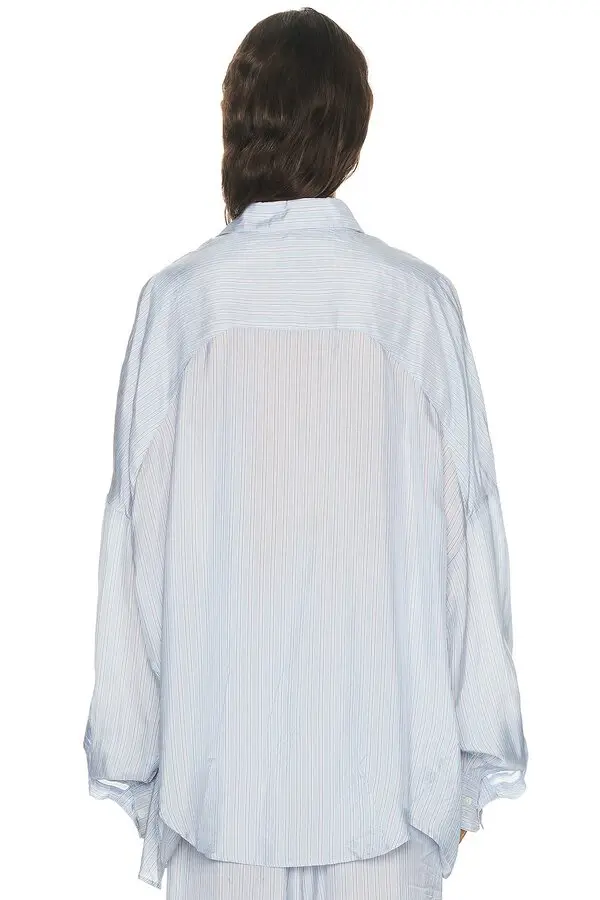 Dries Van Noten Casia Shirt - Light Blue