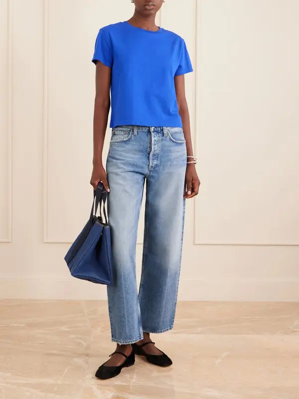 AGOLDE Arc Mid-rise Wide-leg Jeans