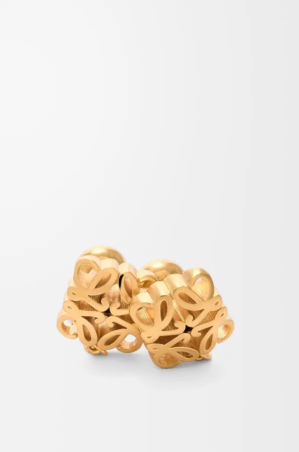 Loewe Anagram Bombé Chain Earrings - Gold