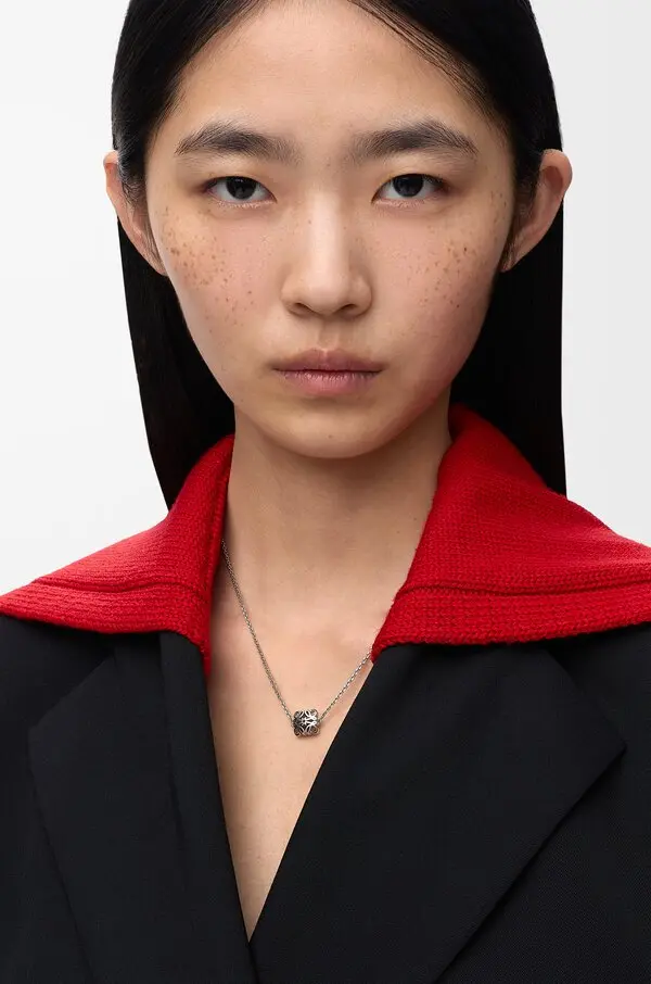Loewe Sterling Anagram Necklace
