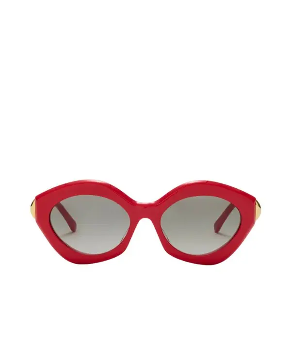 Loewe Coil Cateye Sunglasses - Ruby