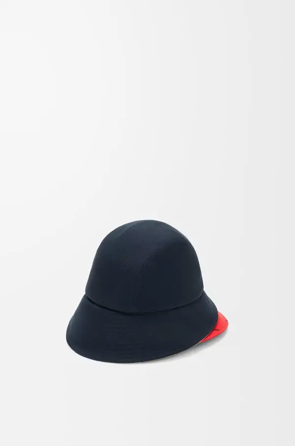 Loewe Multi-brim Bucket Hat In Cotton Canvas - Multicolor