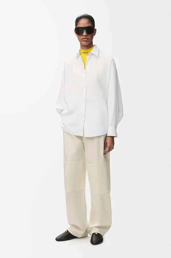 Loewe Shirt In Cotton - White